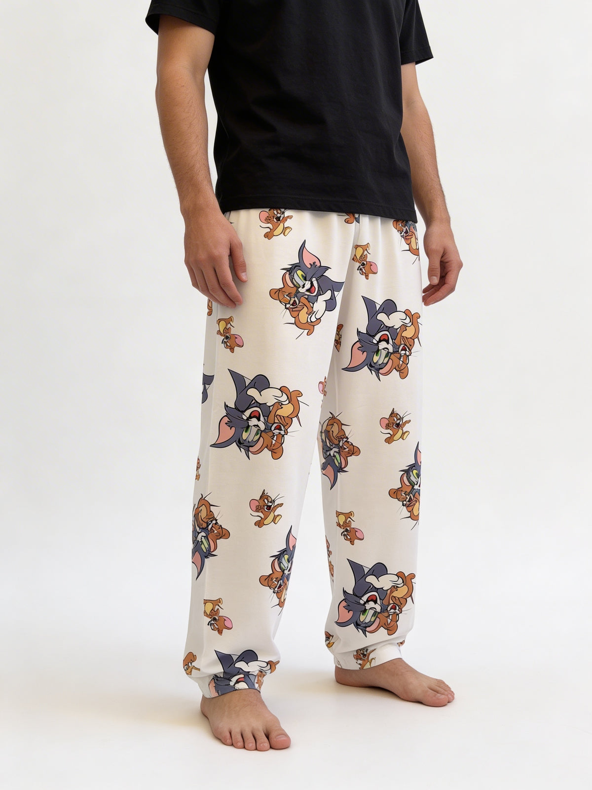 White tom and jerry pants only – Onfleekstuff